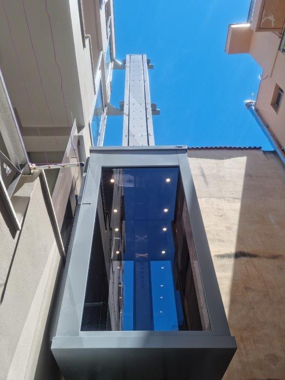 Εξωτερικός ανελκυστήρας - Mathioudakis Elevators